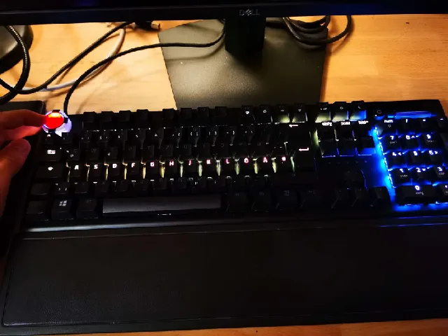 Make of Portal Button Keycap by Hanz™ | Download free STL model ...
