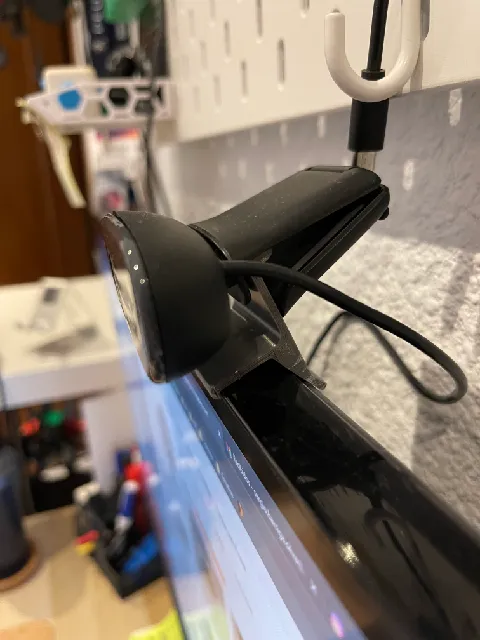 Make of Logitech C270 HD Webcam bracket by sergieteja | Download free ...
