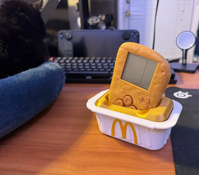 Make of Dipping Sauce Stand for McDonald's Tetris McNugget by ...