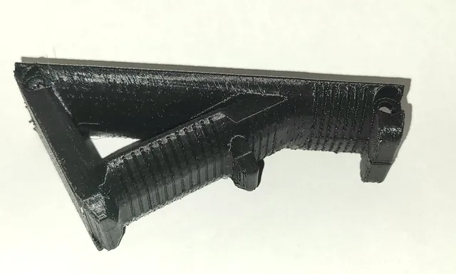 Ergonomic Angled Foregrip by Kavitate | Download free STL model ...