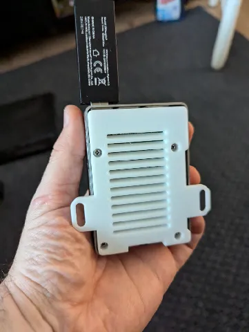 Skadis Mount for Flirc Raspberry Pi Case by 6d6178 | Download free STL ...