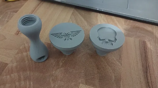 Warhammer 40k Seal Wax Stamps by GuardTower | Download free STL model ...