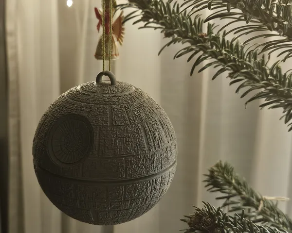 Death Star Christmas Tree Ball by Margel | Download free STL model ...
