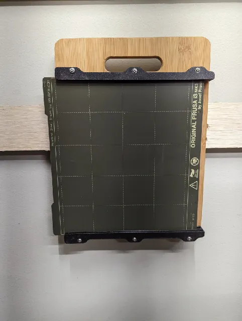 Make of Prusa modular sheet holder by jamie | Download free STL model ...