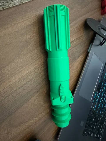 Lightsaber Luke Pool Noodle Handle by Jargcomp | Download free STL ...