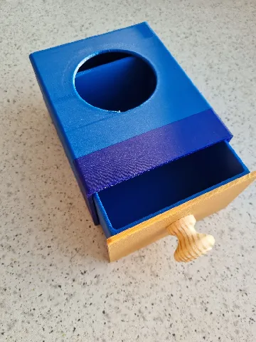 Montessori-Style Object Permanence Box for Infants/Toddlers by fuchsr ...