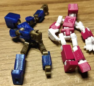 MINI 13 Printable Jointed Figure by soozafone | Download free STL model ...