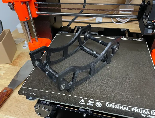 Sunlu S4 anti-tilt spool cradle by chylld | Download free STL model ...