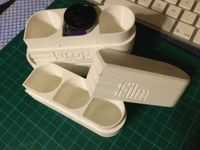 Film Drop - 35mm Film Case by thinbegin | Download free STL model ...