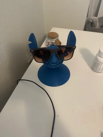 Stitch Eyeglass Holder by Erin Fezell | Download free STL model ...