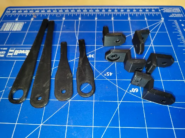 Voron Bowden ptfe tube guide arm and canbus cable support by Galvanic ...