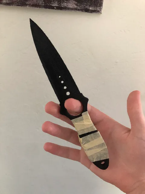 Make of CS2 Skeleton Knife by Sable123 | Download free STL model ...