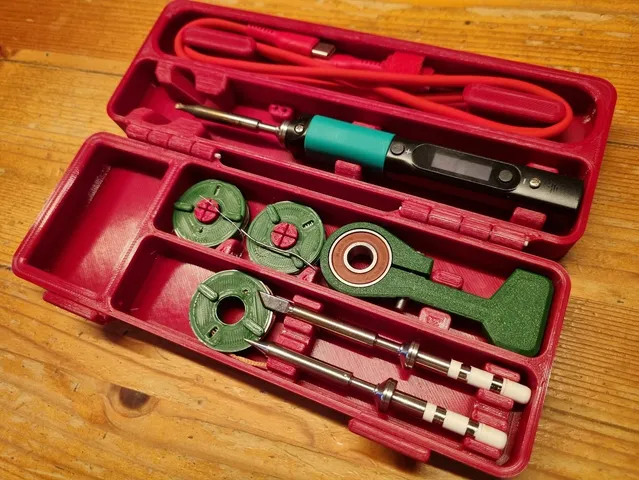 Pinecil, TS100, TS101, TS80 & TS80p Case with options, Stand, Solder ...