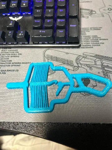 Mini Toothpick Gun V3 by TheMiniMaker | Download free STL model ...