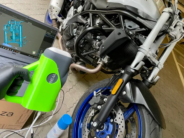 Creality CR Scan Lizard Handle with measure rod by Janne | Download ...