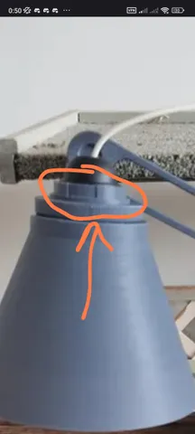 E27 Lamp with Lampshade for 3D Printed Articulating LED Lamp by Chris ...