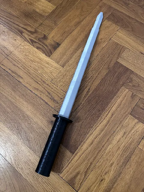 Make of Collapsing Katana - Multicoloured on MINI by PrintingForFun ...