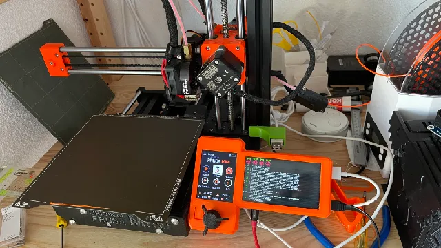Make of Prusa Mini Display Box with HyperPixel 4 touch screen (remix ...