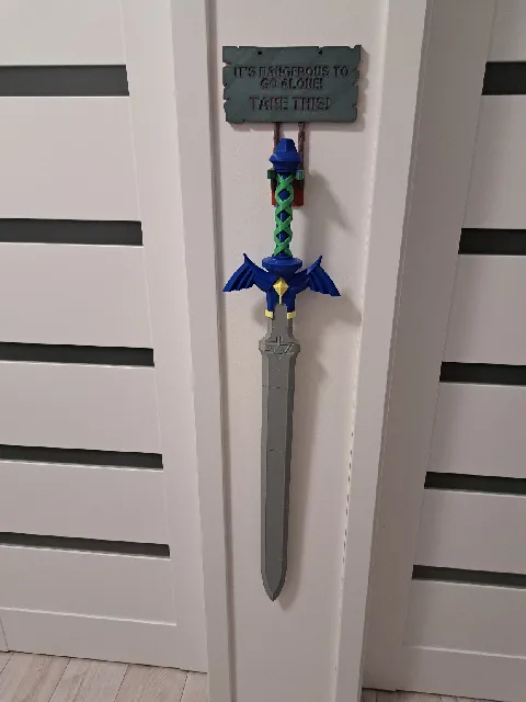 Make of Legend of Zelda Master Sword (BOTW) (TOTK) (Full Scale) by ...