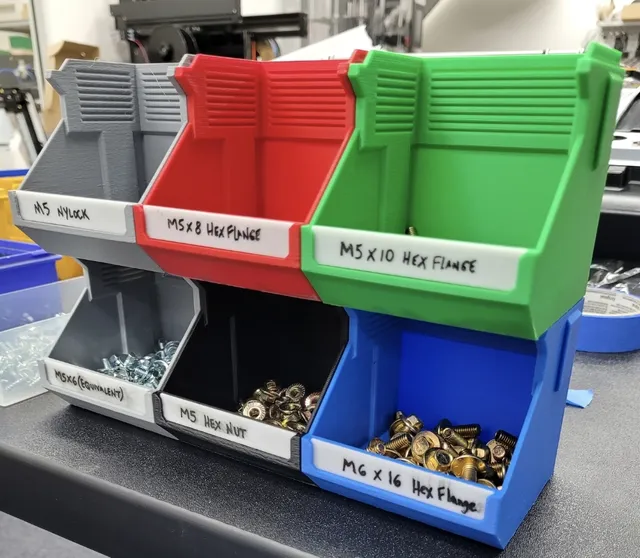 Make of Infinity Bins - Stackable Sorting Containers by Spoon ...