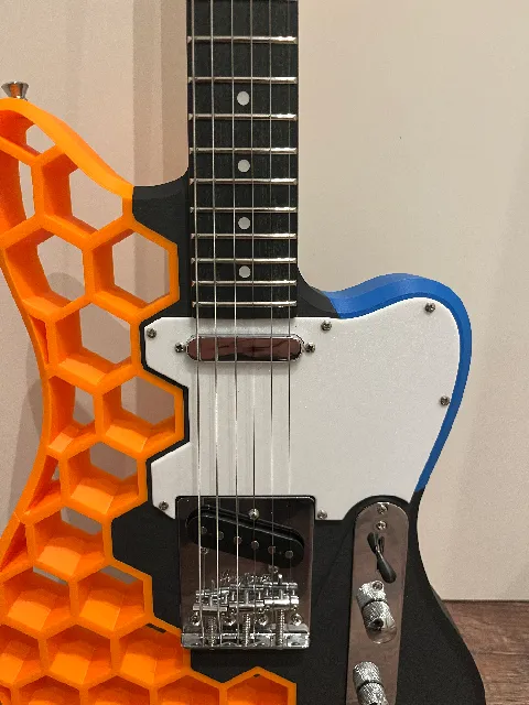Make of The Prusacaster - a 3D printable guitar by rauwman | Download ...
