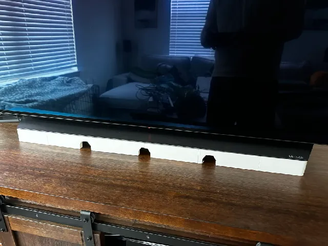 Riser for LG C1 OLED TV with cable management by Dario A. R. | Download ...