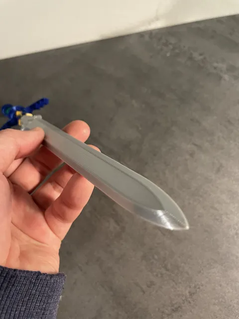 Make of LoZ: BotW Master Sword Alternative Blade (Single Piece) by ...