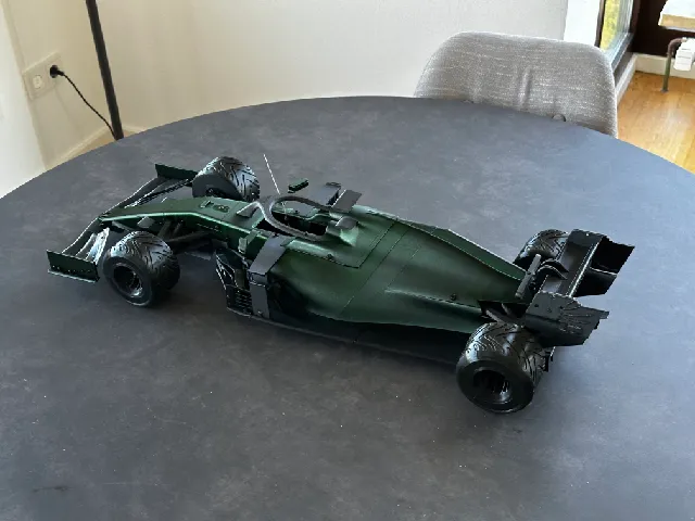 Make of FV01 - The most advanced 3D printed RC Formula 1 car by Minimax ...