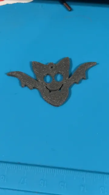 Make of Cute Halloween Bat Earring by Jelly | Download free STL model ...