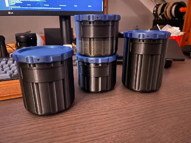 Make of Twist Lock Container, Multiple sizes, Stackable. by Yev ...