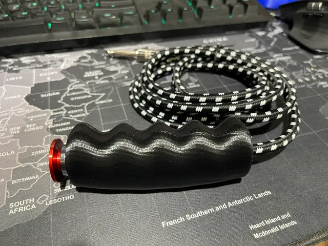 Ham Radio PTT Button Handle by 3DPTR | Download free STL model ...