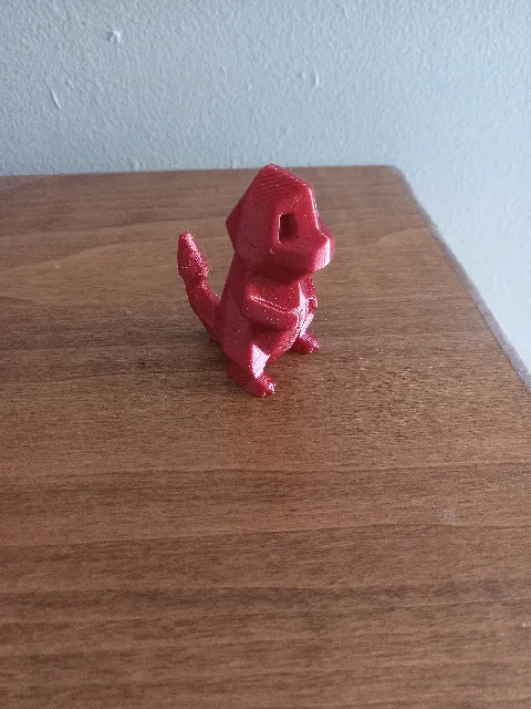 Make of Low-Poly Charmander - Multi and Dual Extrusion version by Pax ...
