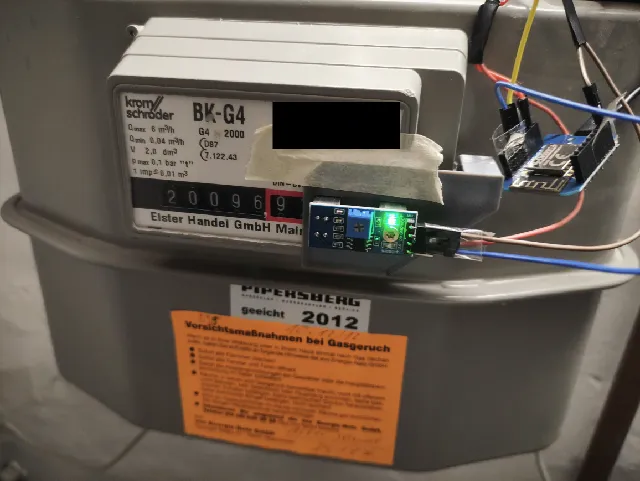 Make of Elster BK-G4 Gas Meter TRCT5000 Clip-On Mounting Bracket by ...