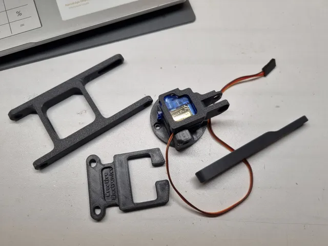 RC Servo Robot Arm by Creative Electronics | Download free STL model ...