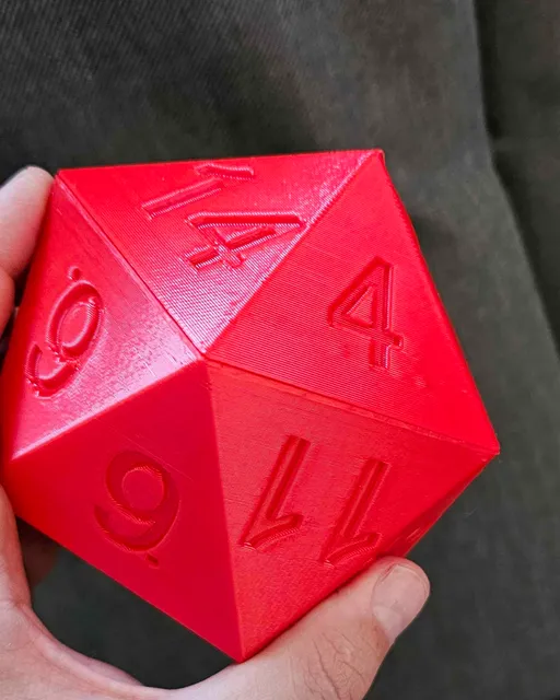 Make of D20 Dice Box magnetic by Molot | Download free STL model ...