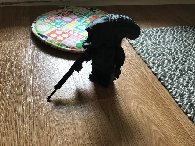Xenomorph Alien LG LEGO Fig by Spaceman Spiff | Download free STL model ...