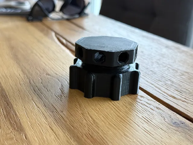 Make of Adjustable Height Support by dotnico | Download free STL model ...