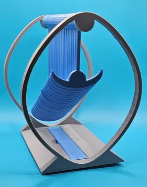 Pendulum Wave Toy with 3 pendula sets by 3DPrintBunny | Download free ...