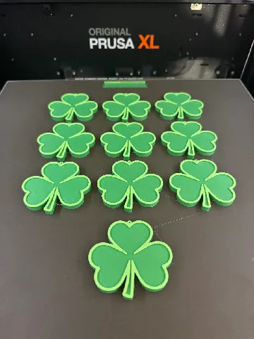 Shamrock Charm by KCWarthog3D | Download free STL model | Printables.com