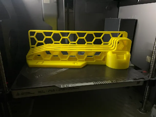 Make of Hexagon Steel Sheet Holder with Bambu AMS Disconnect Tool by ...