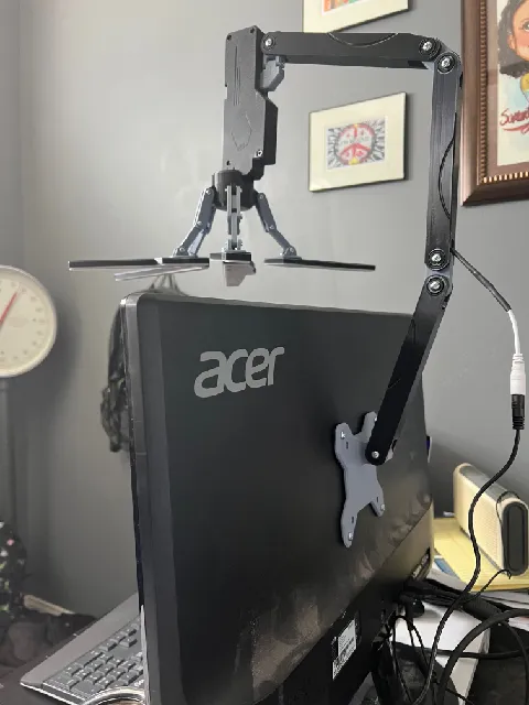 Make of Desk Stranding - VESA mount by BlackDynamiteToo | Download free ...