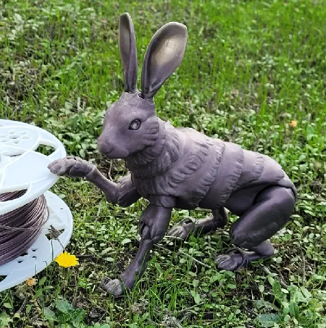 The Fabled Hare (A 3D Printed Ball-jointed Doll) by Loubie3D | Download ...