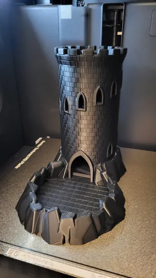 Castle DND Dice Tower by Ethan Johnson | Download free STL model ...