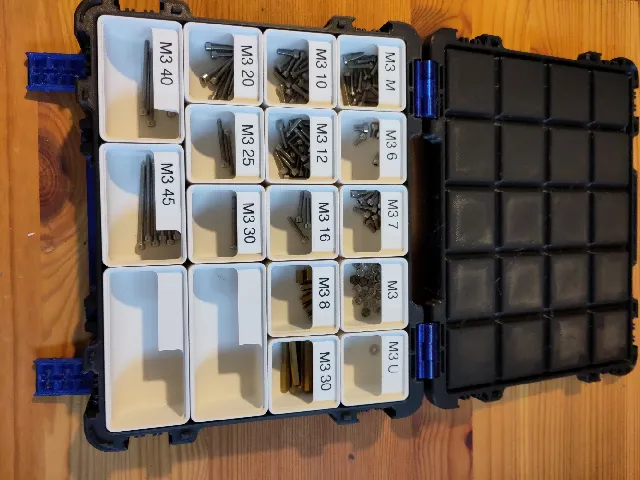 Make of Gridfinity Rebuilt in OpenSCAD by WilliBilli | Download free ...