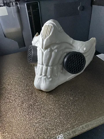 Scary Face-Mask by R3D | Download free STL model | Printables.com