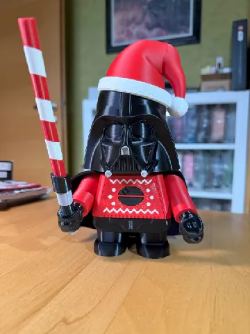 Holiday Chunk Vader Kit (No Support, No AMS, No Glue) by The Kit Kiln | Download free STL model ...