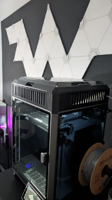 Make of CREALITY K1 | K1C LID RISER V3 [FRAME EXTENSION KIT] by Screase ...