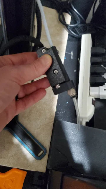 Make of Adapter na hadičku sensor filamentu Prusa Mini, bowden adapter ...