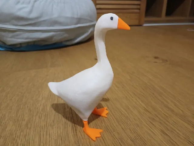 Goose from Untitled Goose Game by Cats | Download free STL model ...