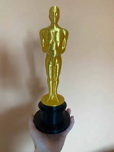 Make of Oscar statue by DoubleG | Download free STL model | Printables.com
